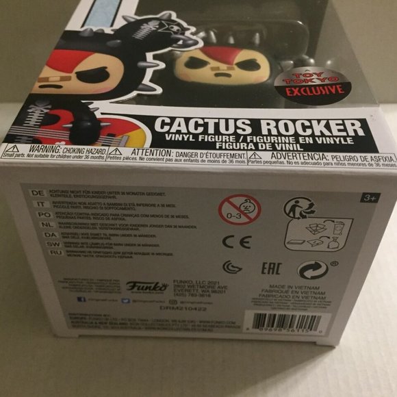 tokidoki | Toys | New Tokidoki Cactus Rocker Exclusive Funko Pop Figure ...